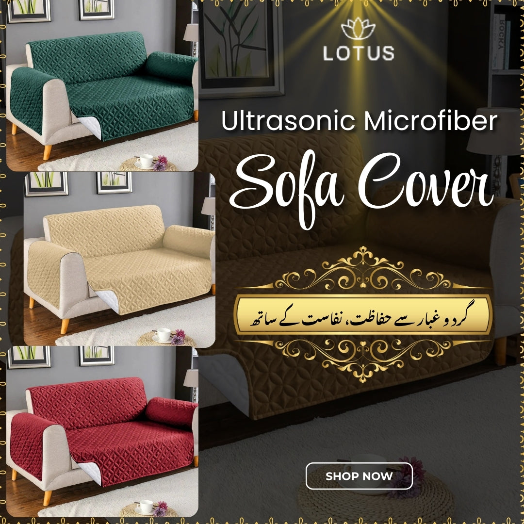 Sofa Covers Online In Pakistan | Lotus Bedding